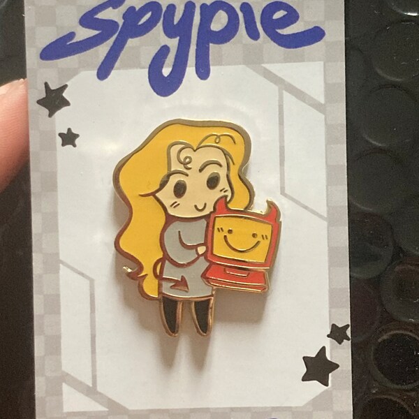 Electric Dreams Edgar Hard Enamel Pin - Etsy