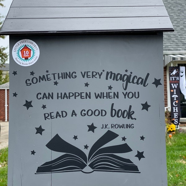 Something Very Magical Can Happen When You Read a Good Book Wall Decal ...