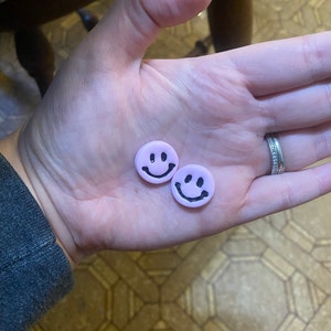 Smiley Face Polymer Clay Cutter Happy Face Clay Cutter Smiley Clay ...