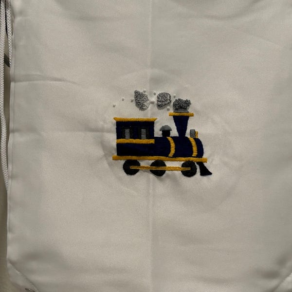 PDF Pattern, Train Embroidery, Nursery Decor, Locomotive, Embroidery ...