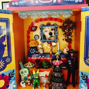 Day of the Dead Altar Shrine Nicho Dia De Los Muertos Decor - Etsy