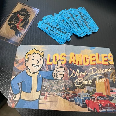 Un-official Handmade Fallout 4 Nuka World Arcade Tickets - Etsy