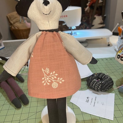 Mouse Sewing Pattern PDF make a Cloth Mouse Doll / Stuffed Animal Toy ...