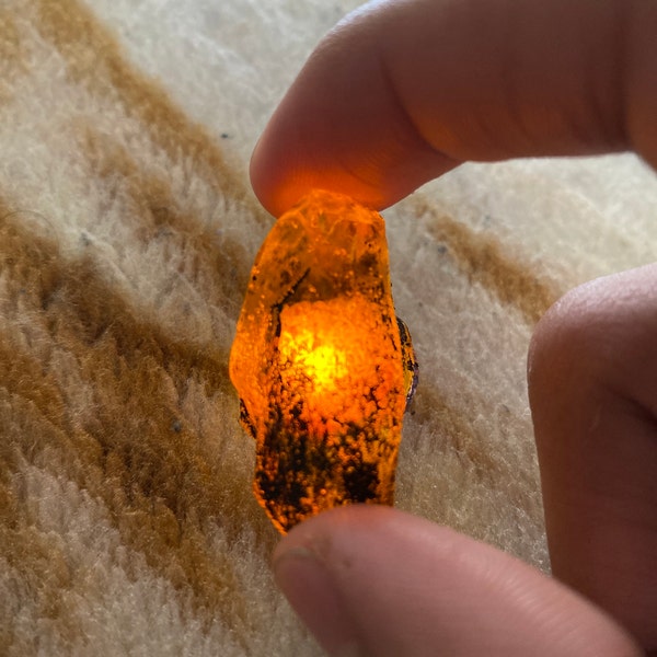 Orange Soul Stone - Raw Infinity Stones (INDIVIDUAL) - Infinity ...