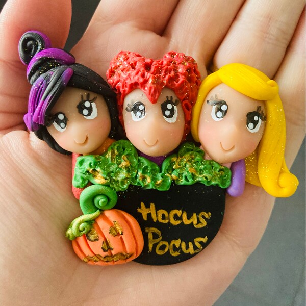 Polymer Clay Flatback. Character Themed - Etsy