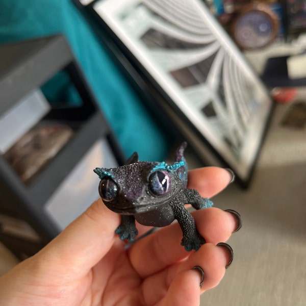 Cute Axolotl Figurine, Baby Lizard, Cute Reptile Figurine, Baby Axolotl ...