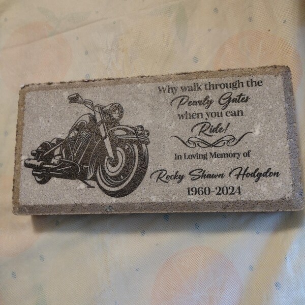 Personalized Family Name Stone. 8x4 Stone Brick. Family. Love. Marriage ...