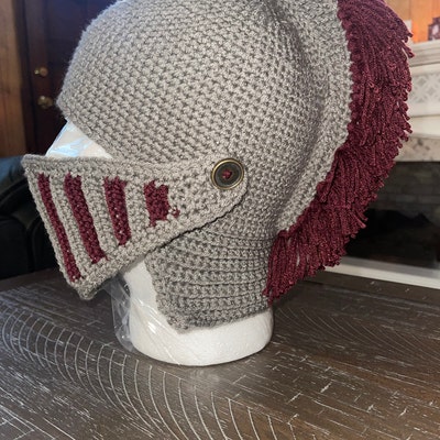 Crochet Pattern Chain Mail Coif Hat - Etsy