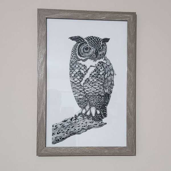 Fox Zentangle - Etsy