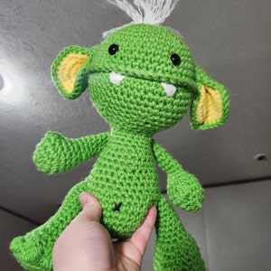 The Goblin Thing Crochet Pattern Pdf Mythical Creatures Crochet ...