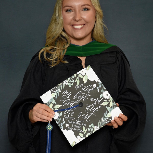 Christian Tropical Greenery Classroom Décor Growth Mindset Scripture ...