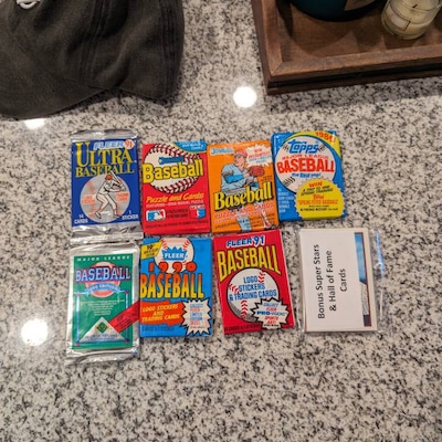 2000 Sports Cards unopened Baseball Card Wax Box Packs Plus Rookie ...