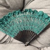 Crown of Petals Crochet Hand Fan Kit - Crochet Kit - Hand Fan - Crochet ...
