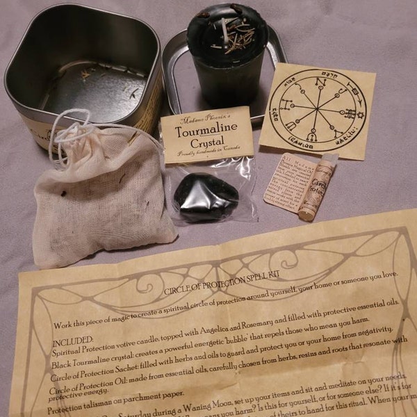 Protection Spell Kit - Etsy