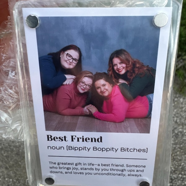 Best Friend Gift Custom Car Visor Photo Clip Thoughtful Friendship Gift ...