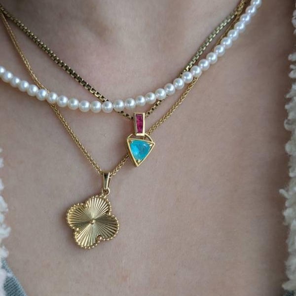 Natural Metallic Multi-color Ripple Pearl Strand, Natural Mixed Color ...