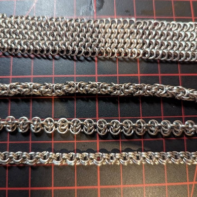 Trizantine Bracelet Kit Chainmaille Kit Stainless Steel - Etsy
