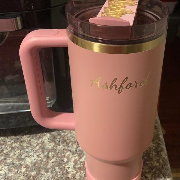 Antique Pink Stanley Topper | Mauve Gold Stanley Topper | Fall Topper ...