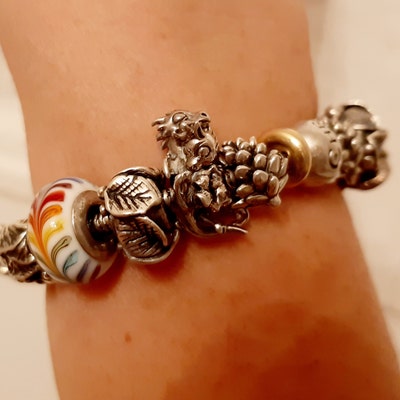 Happy the Turtle Charm 925 Sterling Silver, Fits Pandora Bracelet ...