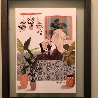 Me Time Fine Art Print Self Love Bath Illustration - Etsy