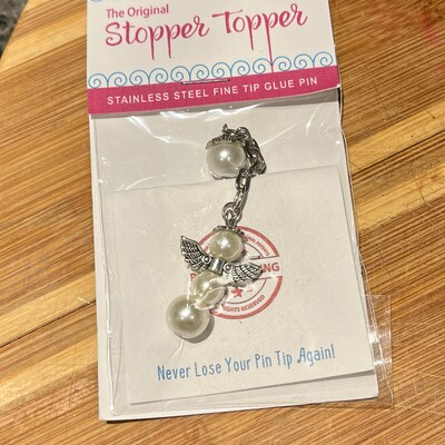 Stopper Topper, Handmade Stainless Steel Fine Tip Glue Pin, Glue Bottle ...