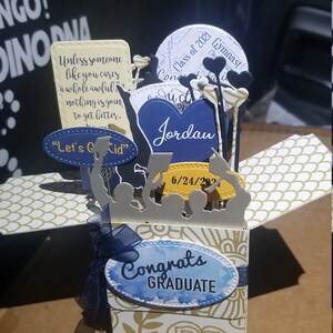 Custom Explosion Box Card Personalized Handmade Custom - Etsy