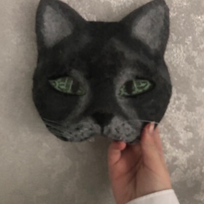 Handmade Gnarpy Alien Cat Therian Furry Mask Colourful Cosplay - Etsy UK