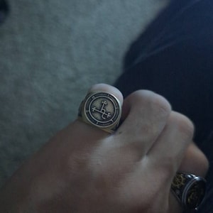 Lilith Sigil Ring Occult Gothic Witchcraft Jewelry Witch Rings - Etsy