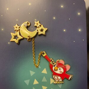 Animal Crossing Enamel Pin Celeste Stargazer - Etsy