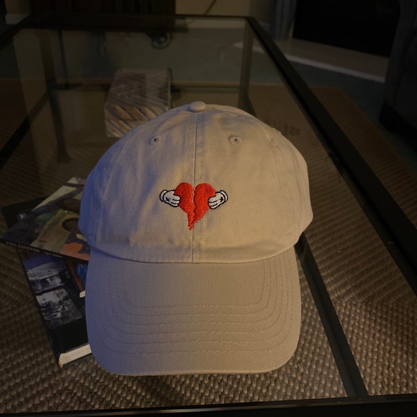 Kanye West 808’s and Heartbreak Hat // Yeezy Embroidered Baseball Cap ...