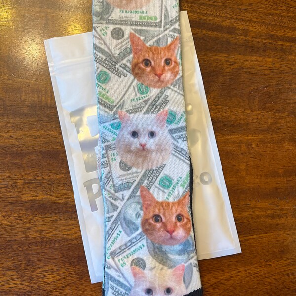 Customized Cat Socks Put Your Cute Cat On Custom Socks Cat Lovers Cat