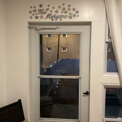 Colorful Door Name Sign Personalized Bedroom Sign, Girl Door Sign, Name ...