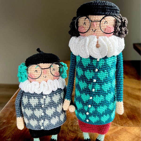 Crochet Pattern Janice the School Teacher PDF File - Etsy