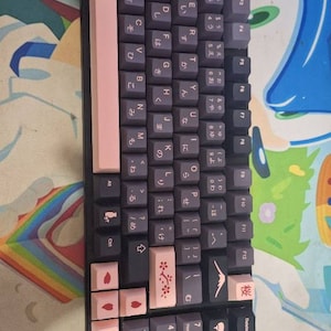 Cute Candy Gummy Bears Keycaps for Mechanical Gaming Keyboard 133 Keys ...