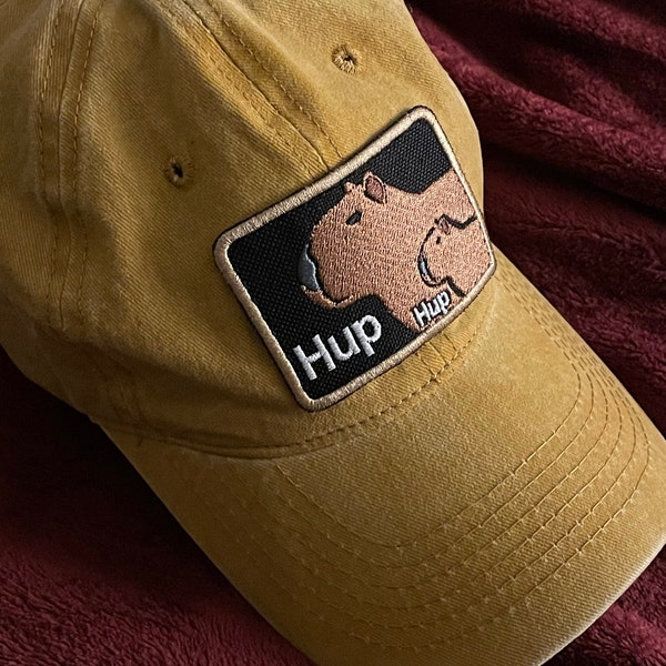 Hup Hup! - Cute Capybaras - High Quality Shiny Iron on Patch. - Etsy