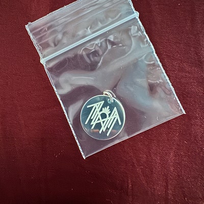 Add a Disc, Engraved Disc, Monogrammed Disc, Custom Handwriting Pendant ...