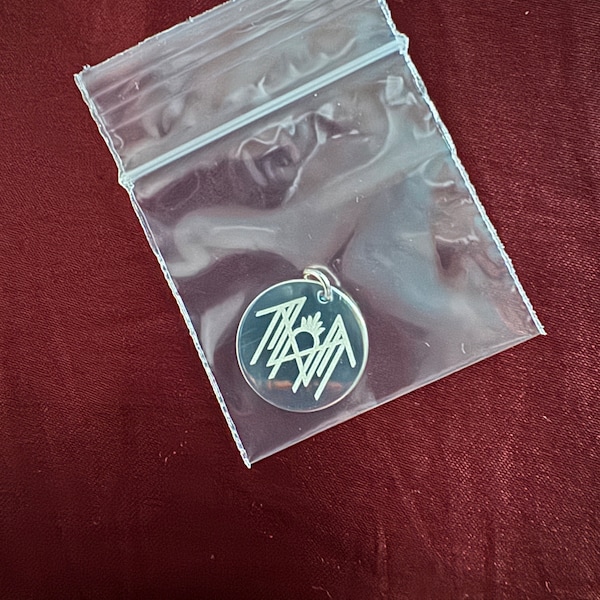 Add a Disc, Engraved Disc, Monogrammed Disc, Custom Handwriting Pendant ...