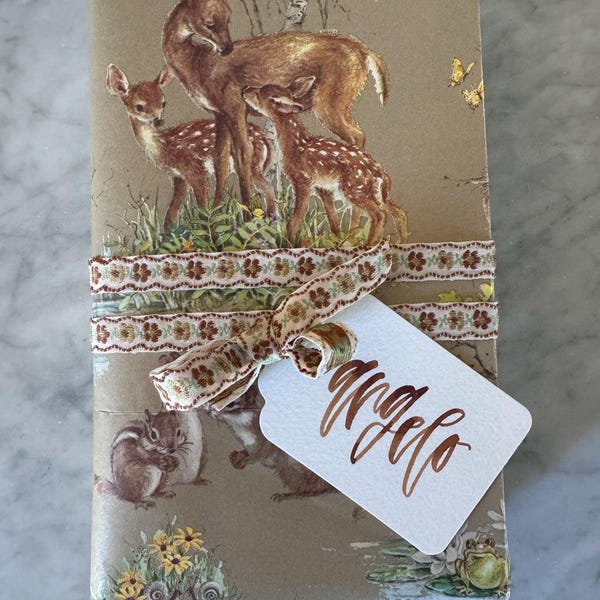 Handwritten Gift Tags (white Cardstock With Watercolor Lettering ...