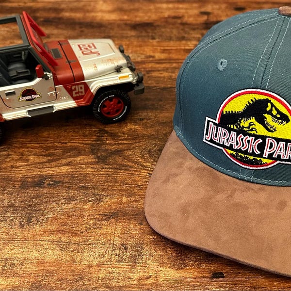 Jurassic Park Cap - Etsy