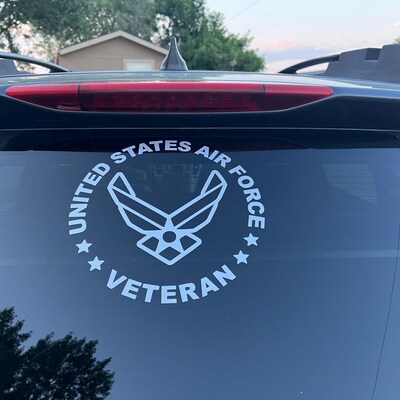 US Army Veteran Car Truck Window Laptop Decal Sticker - Etsy