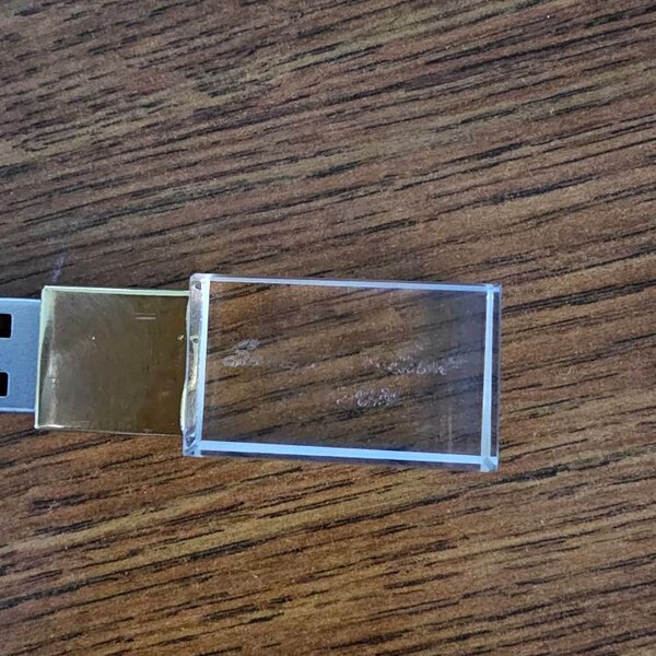 Crystal USB Flash Drive Personalized Wedding USB Drive Engraved USB ...
