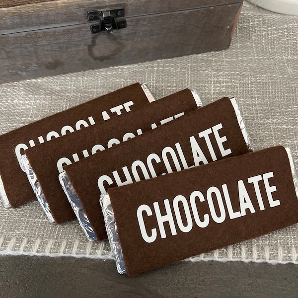 Faux Chocolate Bar, Fake Bake Chocolate - Etsy