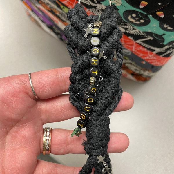 ACOTAR Night Court Crochet Shoulder Bag Feyre Rhysand Velaris Starfall ...