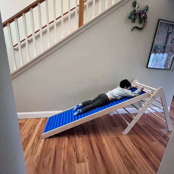 Extra Large Rolling Slide With Climbing Triangle - Etsy