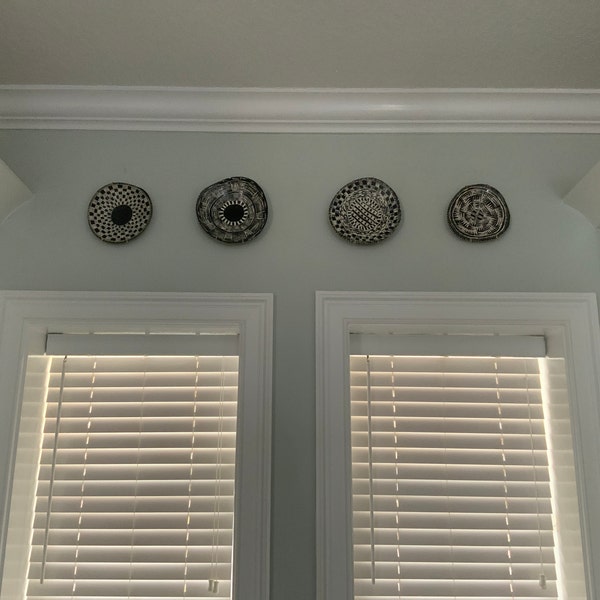 Sgraffito Bowl With Three Big Poppies and New Poppy Buds - Etsy