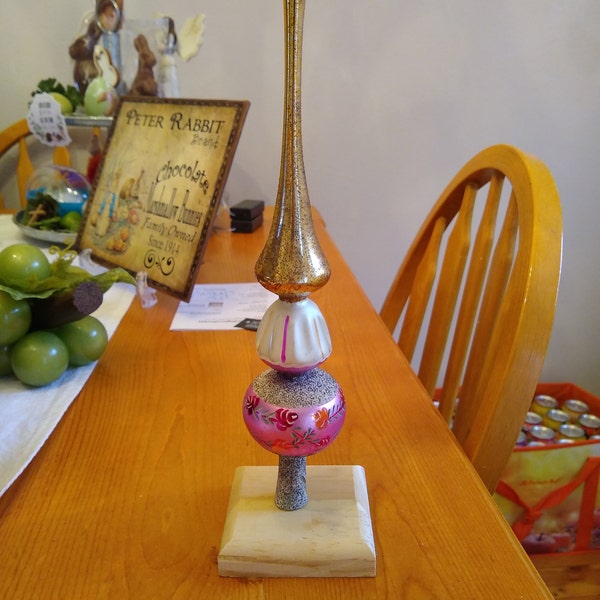 Christmas Tree Topper (finial) Stands - Etsy