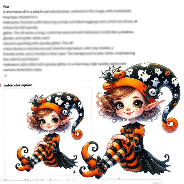 DALL-E Prompts for Enchanting Elves Cliparts, DALLE V3 Prompts for ...