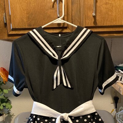 Sailor Collar Sewing Pattern With Pictures. 4 Sizes Included - Etsy