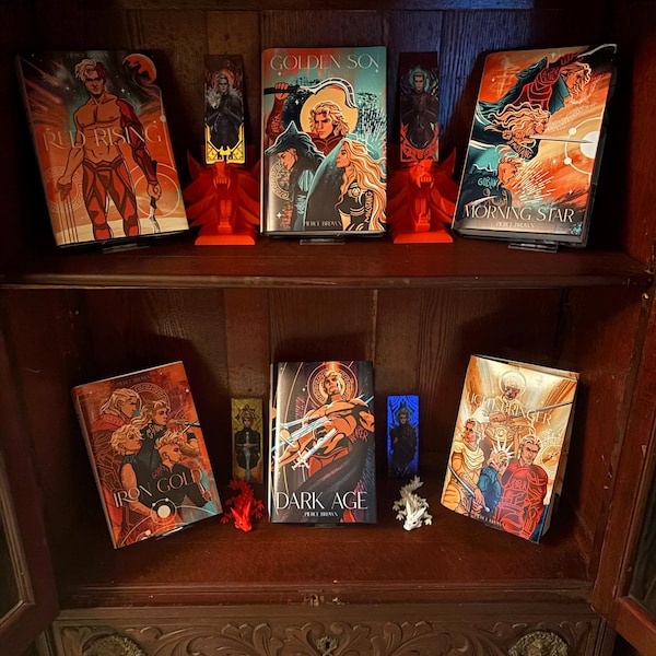 Red Rising Dust Jackets Full Set - Etsy