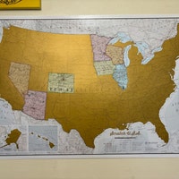 Scratch off Map USA Travel Gift Map United States , Gifts for Him ...